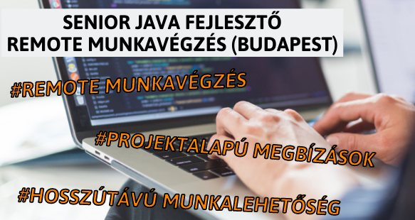 Senior Java fejlesztő - Remote munkavégzés (Budapest) - IJOB.hu